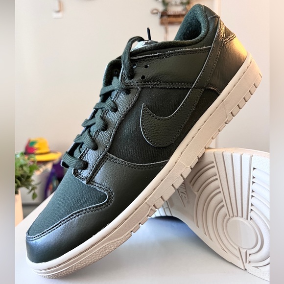 Nike | Shoes | Nike Dunk Low Retro Premium Sequoia Mens Sneakers Shoes ...